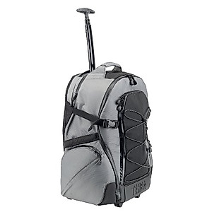 Tenba Shootout Large Backpack with Wheels - Silver/Black (632-332)