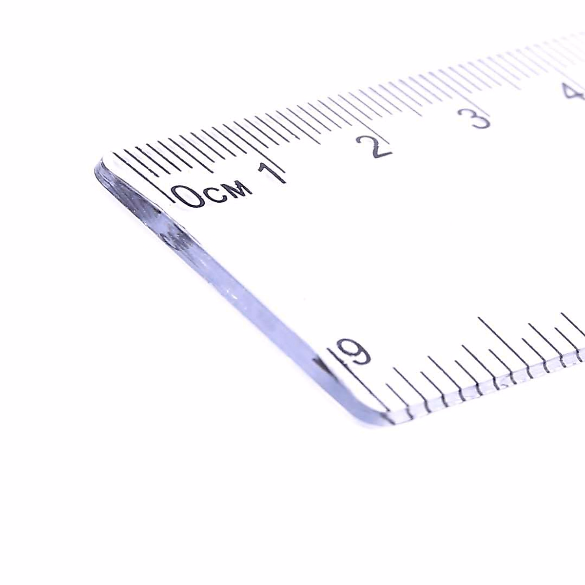 Rulers 12inch, Pack of 5, Clear Ruler, Plastic Ruler, Drafting Tools, Measuring Tools, Ruler Set, Ruler inches and Centimeters, Transparent Ruler, Measuring Tools for Student School Office