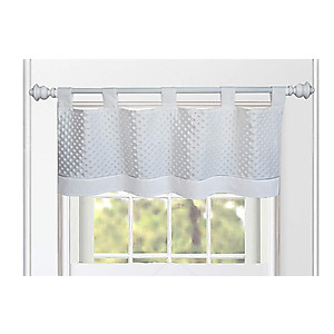 BabyFad Minky Ultra White 9 Piece Baby Crib Bedding Set