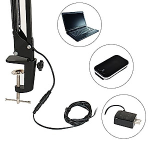 YOUKOYI A16S Metal Adjustable Swing Arm Desk Lamp with Clamp, Touch Control Table Lamp with Stepless Dimming, 3 Color Modes, Memory Function Eye-Caring Desk Light for Home/Office/Work/Study/Reading