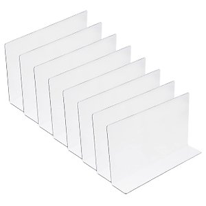 8 Pcs Shelf Dividers Closet Organizer Shelf Separators Neat Tidy Closets Shelves