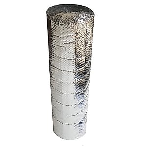 Uboxes, Thermoflex Insulated Bubble Roll, 125-Feet Wrap (48-INCHES), Silver
