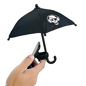 Phone Umbrella for Sun, Cell Phone Umbrella Sun Shade, Umbrella for Phone with Universal Adjustable Piggy Suction Cup Stand, Sun Shade for Phone, iPad, iPhone, Kindle Blocking Glare Anti-Reflection