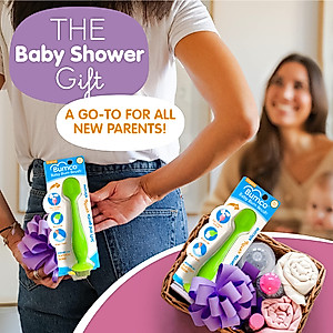 Bumco Diaper Cream Spatula - BPA-Free Diaper Bag Essentials, Soft Butt Spatula Baby, Mom-Invented Butt Paste Spatula, Bumco Diaper Cream Spatula, Flexible Diaper Cream Applicator, Bumco Baby Bum Brush