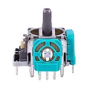 Zerone 3D Joystick Axis Analog Sensor Replacement Module, Replacement Analog Stick Joystick Parts for Xbox One Game Console Controller Repairing (5 Pack)