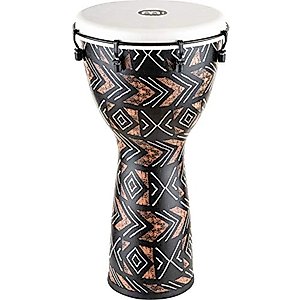 Meinl Percussion Djembe Hand Drum Circle Instrument with Synthetic Shell and Head, Alpine Series — NOT Made in China — Easy Tuning, 2-Year Warranty (ADJ12-KA)