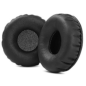 TaiZiChangQin WH-CH510 Ear Pads Ear Cushions Earpads Replacement Compatible with Sony WH-CH500 WH-CH510 WHCH510 Wireless Headphone Protein Leather Black