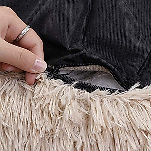 ZENY Pet Bed for Dogs & Cats, Anti-Slip, Machine Washable, Ultra Soft Washable Dog and Cat Cushion Bed