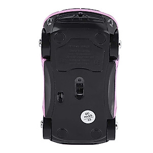 Lazmin Wireless Mouse, 2.4G Wireless Mouse Bluetooth Optical Mouse 1600DPI for Mac/ME/Windows PC/Tablet Gaming Office (Pink)