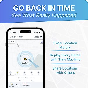 Spytec Anti-Theft Plug-in Car GPS Tracker, Real-Time 5 Second Updates, Ignition On/Off Alerts, Vehicle Movements, Personal & Work Car Monitoring | Unlimited US & Worldwide Tracking App - Low Cost Plan