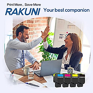 RAKUNI Remanufactured Toner Cartridge Replacement for Lexmark CS421dn CS521dn CS622de CS421 CS521 CS622 CX421 CX522 CX622 CX625 78C10K0 78C10C0 78C10M0 78C10Y0 (4-Pack)
