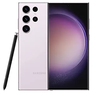 SAMSUNG Galaxy S23 Ultra Cell Phone, Factory Unlocked Android Smartphone, 256GB, 200MP Camera, Night Mode, Long Battery Life, S Pen, US Version, 2023, Lavender
