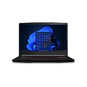 MSI GF63 Gaming Laptop 2023 New, 15.6" FHD IPS Display, Intel Core i5-10500H 6-Core, NVIDIA GeForce GTX 1650 4GB GDDR6, 16GB DDR4, 512GB SSD, Backlit Keyboard, Wi-Fi 6, Win10 Pro, COU 32GB USB