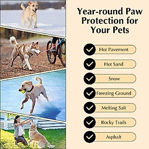 Tinioey All-Natural Lick Safe Dog Paw Balm for Dogs & Cats | 2 Pack Dog Paw Pad Balm Paw Protector, Moisturizer & Soother for Dry Cracked Paws, Noses & Elbows | Snout Soother for Dogs (1.23oz *2)