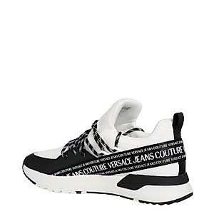 VERSACE JEANS COUTURE Men Dynamic Sneakers White - Black 8 US