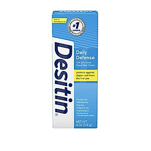 Desitin Rapid Relief Diaper Rash Ointment, Creamy 4 oz / 113 g