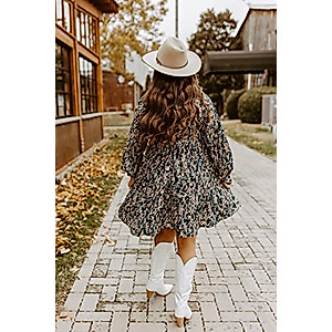 Lisianthus Women Classic Felt Fedora Wide Brim Hat with Belt Buckle A-Creamy