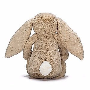 Jellycat Bashful Beau Bunny Stuffed Animal, Medium 12 inches | Rabbit & Bunny Plush Toy | Classic Children's Gift