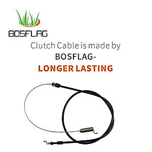 BOSFLAG 946-04642a Drive Engagement Cable Replaces MTD 946-04642a, 746 04642a, 74604642a, Craftsman 946-04642 Cable, 746-04642, 746-04642a for MTD RM2200, Bolens 31A-32AD765 31A-3AAD765 Snowblowers