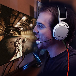 Tonmom Replacement for Arctis Headset Cord, Audio Cable for SteelSeries Arctis 7, Arctis 5, Arctis 3, Arctis Pro Wireless, Arctis Pro Gaming Headsets Cable, 6.5 Feet/2.0 M Nylon Braided Wire-Red