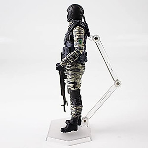Nmomoytu Sons of Liberty Figma 298 Gurlukovich Solider Snake Movable Figurine Action Figure Collectible 15cm