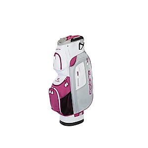Cobra Golf 2021 Fly XL Complete Set Cart Bag Silver-Plum (Women's Right Hand, Graphite Woods-Graphite Irons, Ladies Flex, DR-12.5, 3W-18.5, 5W-21.5, 7W-24.5, 5H-23.5, 6-PW, SW, Putter, Cart Bag)