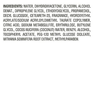 SOL by Jergens Deep Water Self Tanner Mousse, Water-based Sunless Tanner with Coconut Water, Tanning Water for Natural Looking Fake Tan, Dye-free, Tanning Active Derived from Natural Sugars, 5 Ounce