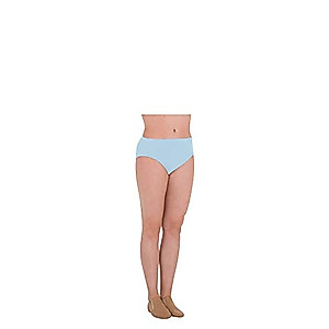 Body Wrappers Jazz Cut Dance Briefs (BWP289) Light Blue, S