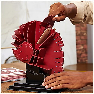 4D Build, Marvel Iron Man 3D Puzzle Model Kit with Stand 96 Pcs | Iron Man Helmet Desk Decor | Building Toys | 3D Puzzles for Adults & Teens 12+