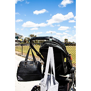 Little Chicks Baby Stroller Organizer Hook Clip for Purse and Bags - 2 Pack - Model CK096