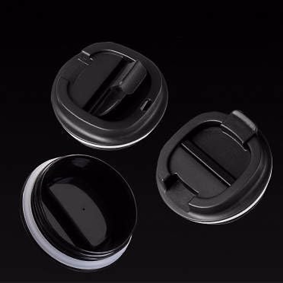 Hot Travel Mug Vacuum Insulated Coffee Mug with Leak Proof Screw Lid Coffee Cup Keep Warm or Cold for Coffee or Tea Drinks 13.5oz/400ml(Black)