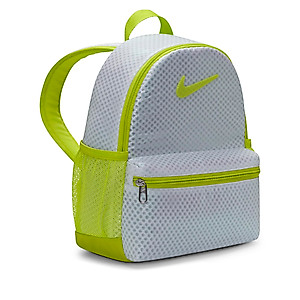 Nike JUST DO IT Mini Girls' Backpack (Atomic Grey/Atomic Green)