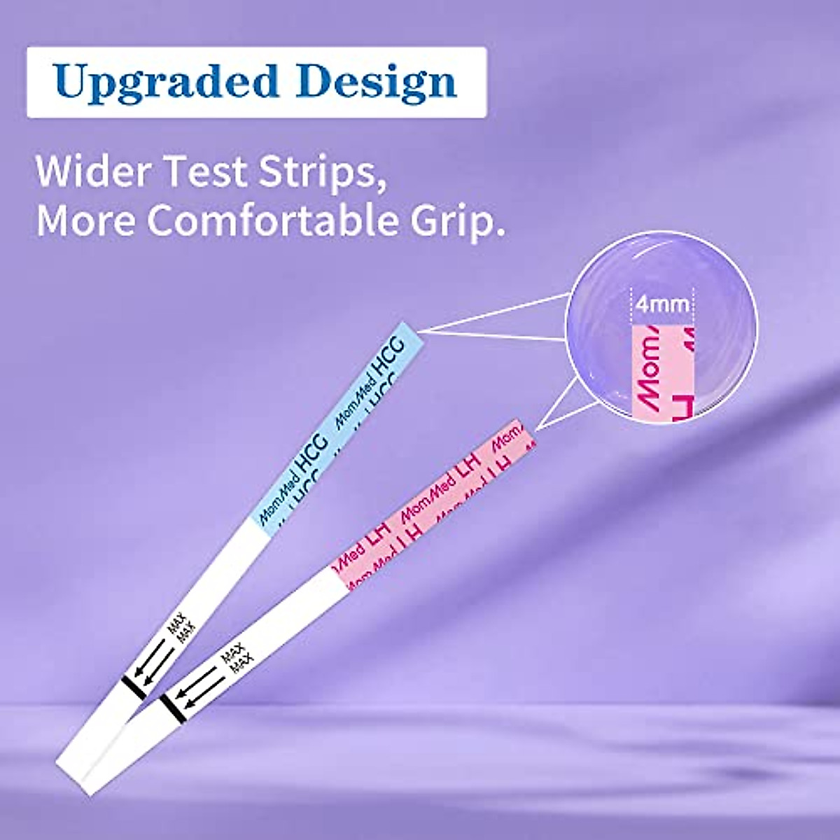 MomMed 15 Ovulation Test Strips and 5 Pregnancy Test Strips Combo Kit,Pregnancy Tests and Ovulation Predictor Kit,Accurately Track Ovulation and Detect Early Pregnancy