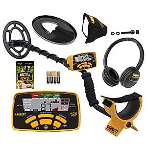Garrett ACE 300 Metal Detector with Waterproof Coil and Headphone Plus Accessories