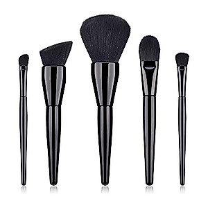 Mens Wet Hair Brush Tools Foundation Eyeshadow Makeup Brush Cosmetic Sets Wooden 5PCS Eyebrow Brush Brush The Good Place Merchandise