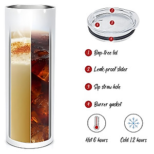 Print A Fun Thing To Do In The Morning Is Not Talk To Me, Tumbler 20 OZ, with Straw, Stainless Steel Double Wall Insulated, Car, Home, Office, Gift