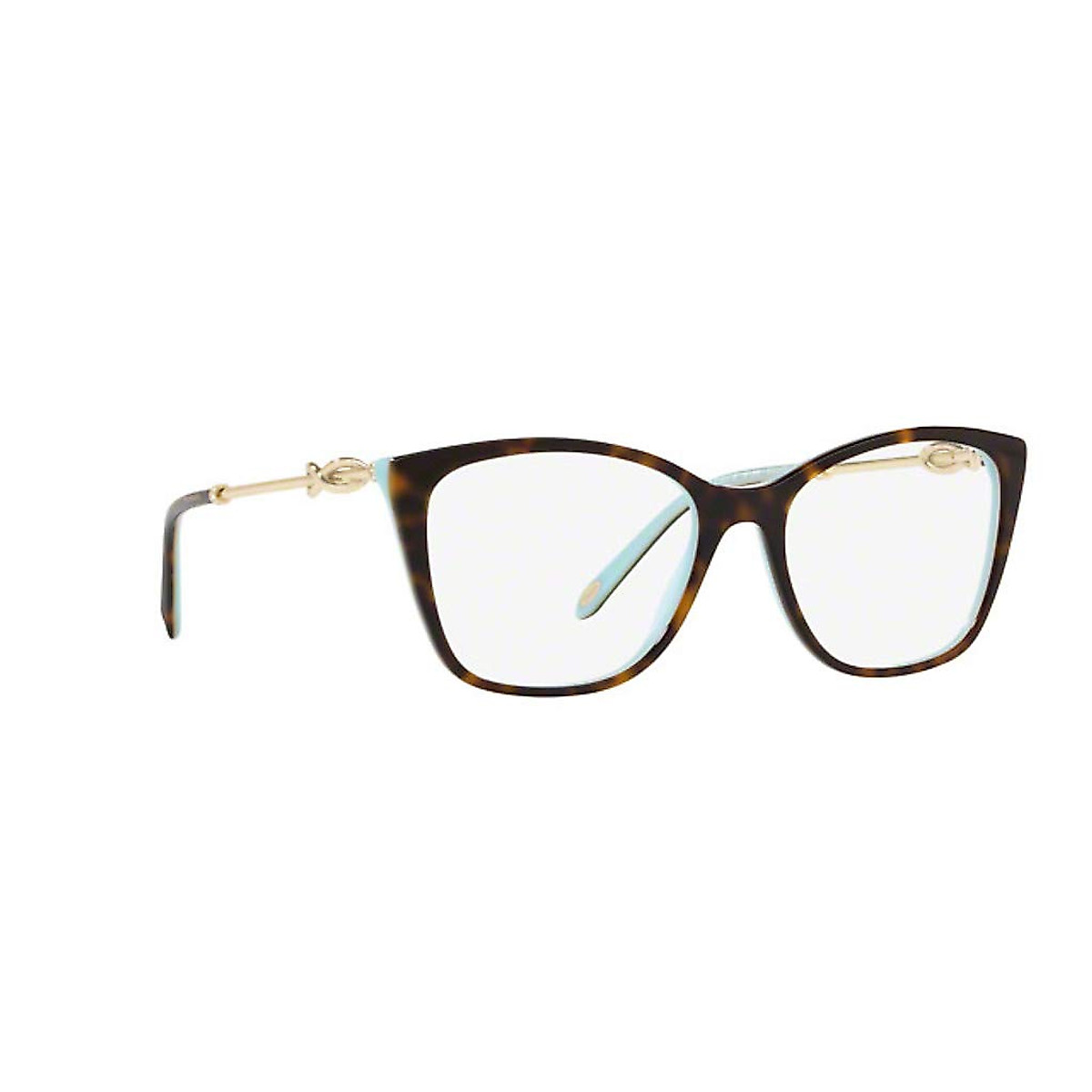 Tiffany & Co. TF2160B - 8134 Eyeglass Frame HAVANA/BLUE w/Clear Demo 54mm