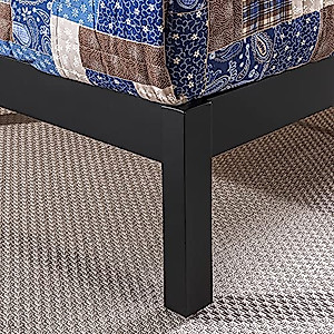 ZINUS Santiago Wood Platform Bed Frame / Wood Slat Support / No Box Spring Needed / Easy Assembly, Queen