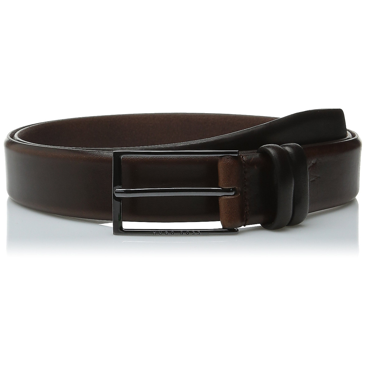 BOSS Hugo Boss Men's Carmello Belt, Dark Brown, 32