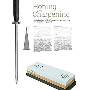 Shun Cutlery 6-Slot Slimline Knife Block, Made from Tough, Sustainable Bamboo, Authentic, Japanese Universal Knife Block, Knife Holder for Kitchen Counter