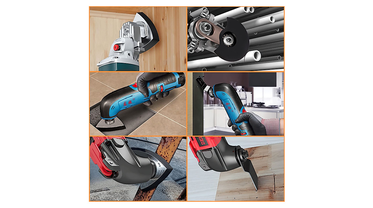84-Piece Oscillating Tool Blades for All Your Cutting Needs