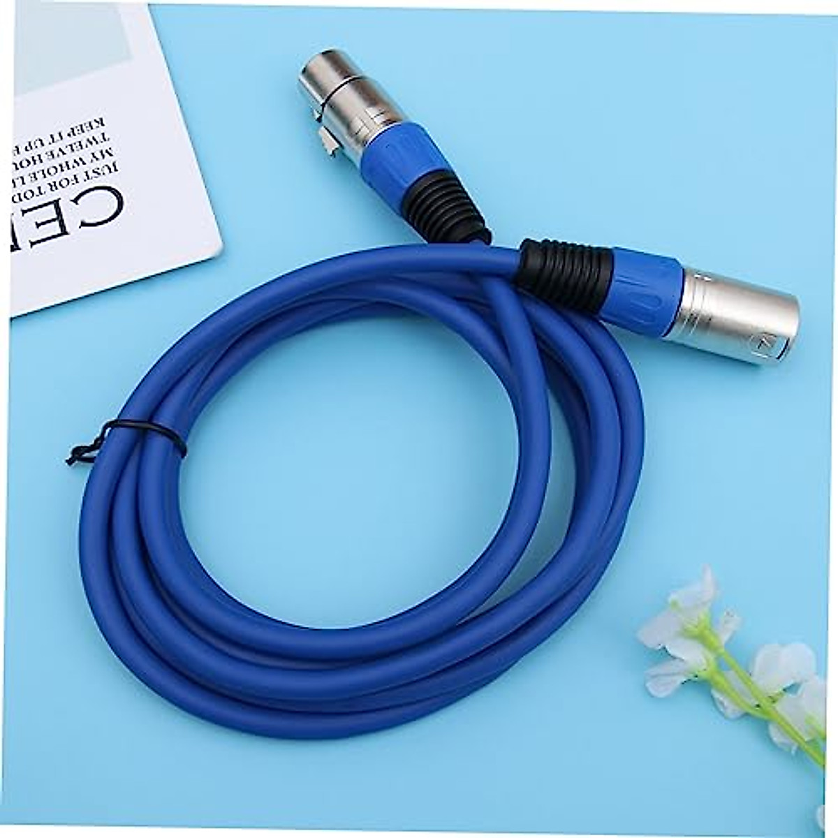 JOINPAYA Pro Devices Cable Headphones Microphone Cable to Aux Mic Cable Aux to Cable Microphone Wire Cord Microphone for Headset Mic to Aux Cable Microphone Cable HiFi Instrument Cable USB