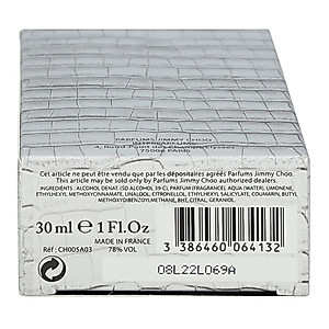 JIMMY CHOO Man Eau de Toilette - Long Lasting Fragrance with notes of Lavender, Pineapple Leaf & Patchouli - Sweet & Musky - 1.0 fl. oz.