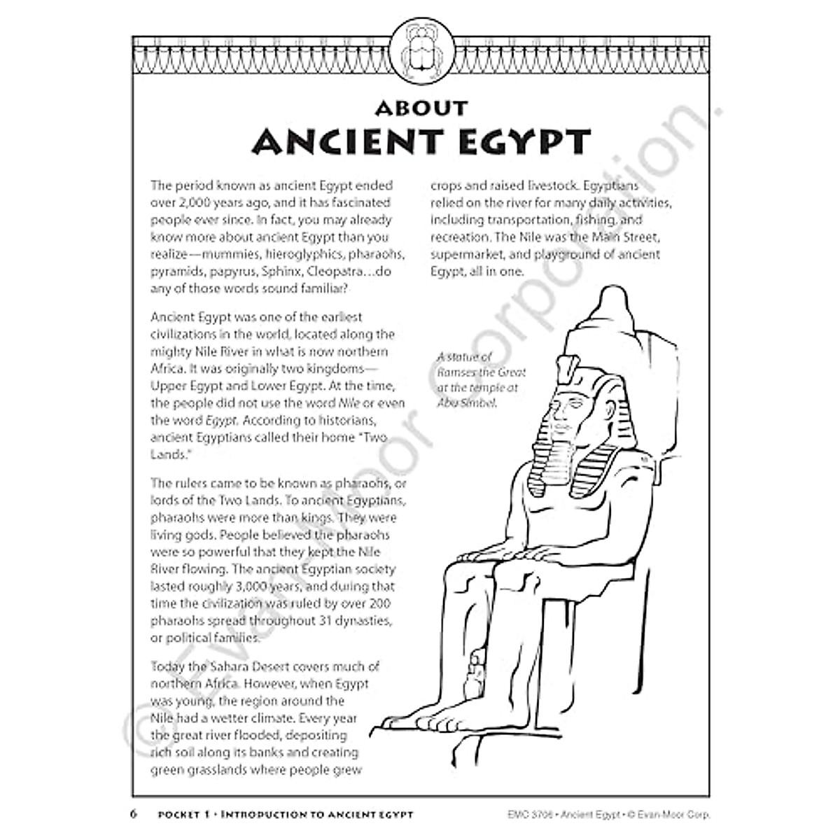 History Pockets: Ancient Egypt - Grades 4-6+