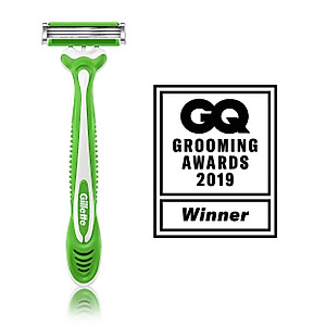 Gillette Sensor3 Sensitive Men's Disposable Razor, 4 Razors