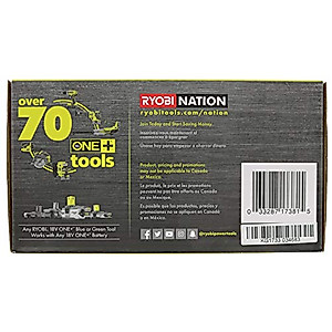 Ryobi P738 18V One+ Lithium Ion 18V One+ High Volume Power Inflator / Battery Powered Deflator for Mattresses and Recreational Inflatables (Renewed)