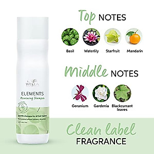 Wella Professionals Elements Renewing Shampoo & Conditioner Set, Sulfate & Silicone Free, Instant Detangling, For All Hair Types, Retail Sizes