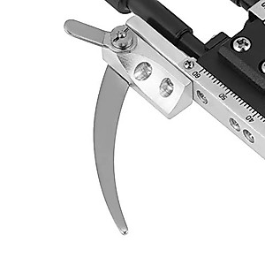 SALUTUYA Microscope Calipers Professional Attachable Mechanical X-Y Moveable Stage Caliper High Precision with Scale for Microscope