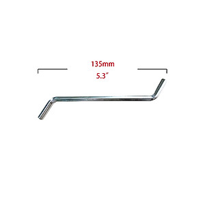 2 PCS/Set Garbage Disposal Unjamming Wrench, Garbage Disposal Unjamming 1037 for Moen/Waste King Garbage Disposals and Garbage Disposal Wrench For InSinkErator WRN-00