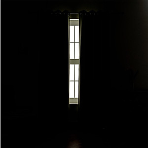 MIUCO Blackout Curtains Room Darkening Curtains Textured Grommet Panels for Living Room 2 Panels 52x84 Inch Long Sage